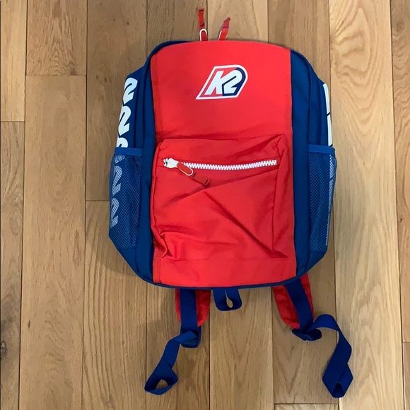 K2 | Bags | Nwt K2 Backpack Redwhiteblue | Poshmark